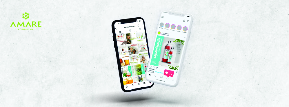 Amare Kombucha - Agência Alper 🚀